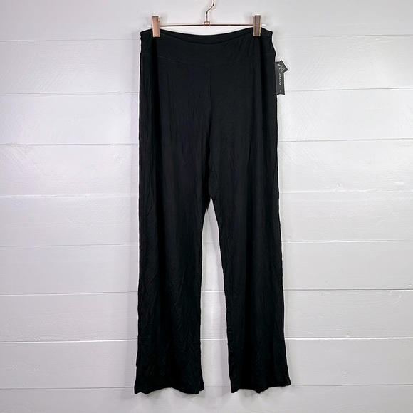 Ambrielle | Pants & Jumpsuits | Ambrielle Black Lightweight Rayon Soft ...